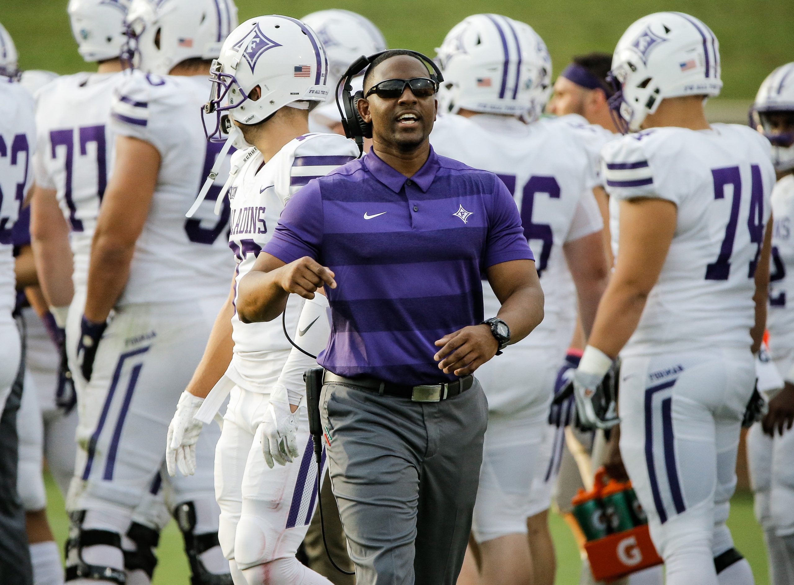 A Dream Come True for the Furman Football WR Coach - The Paladin