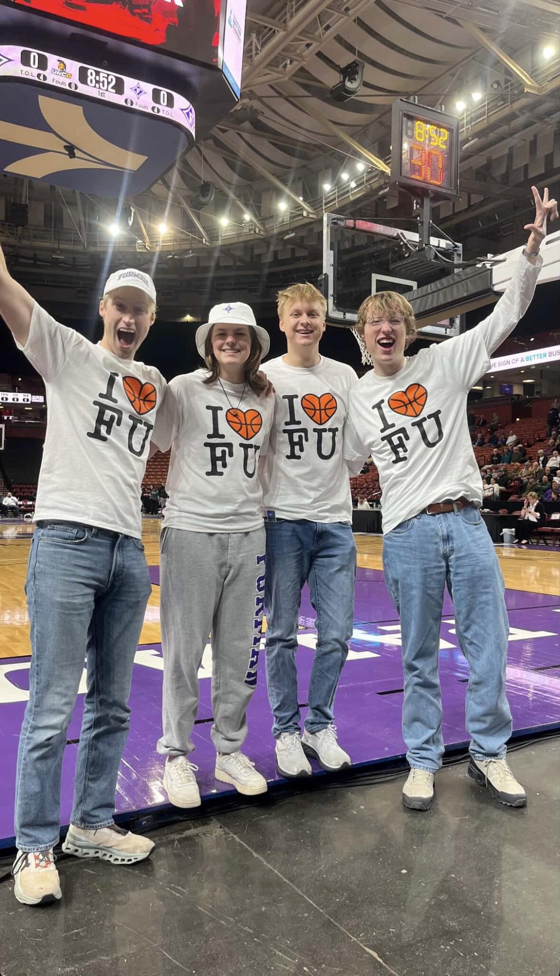 Renovated Timmons Arena and the Furman Fanatics Elevate Student Game ...